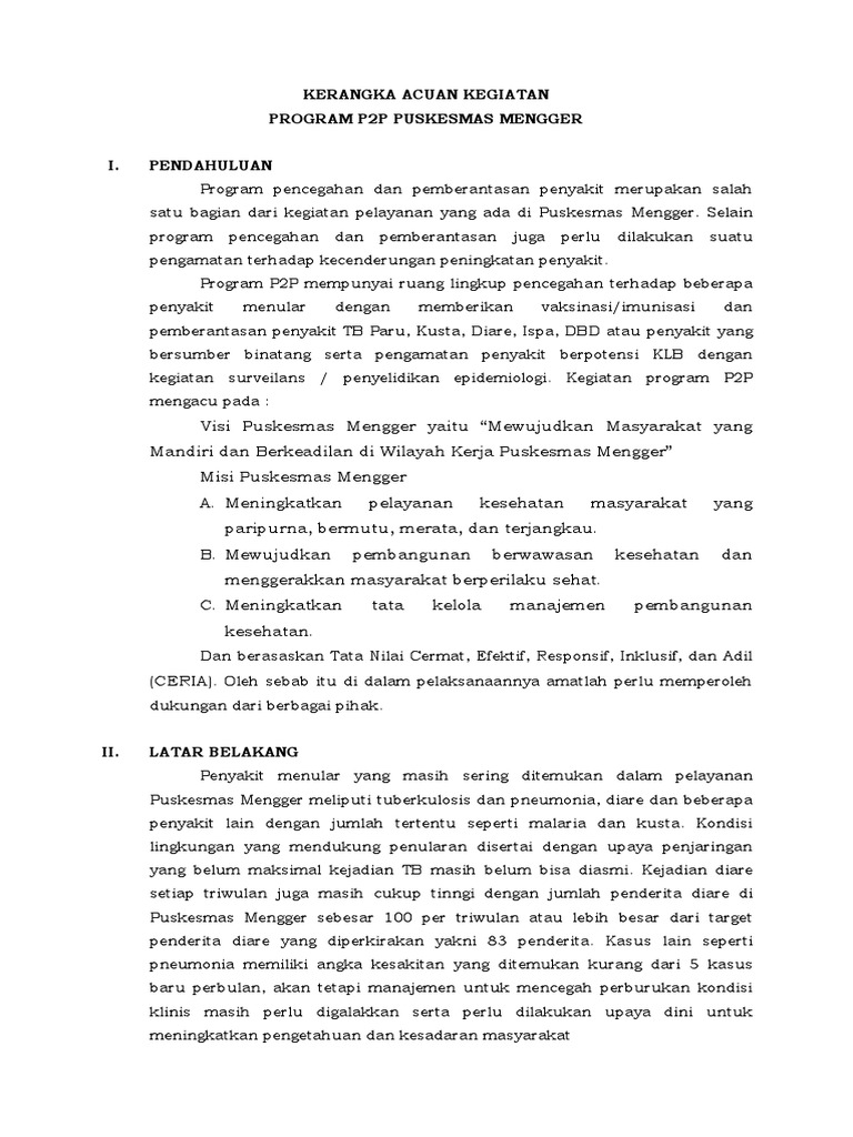 KAK Program P2P | PDF