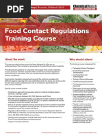 SAMPLE of Declaration of Compliance (DOC) for Food Contact Materials ...