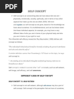 Components of Self-Concept Explained | PDF | Self Concept | Identity ...
