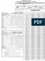 Basketball Scoresheet PDF | PDF | Referee | Sports