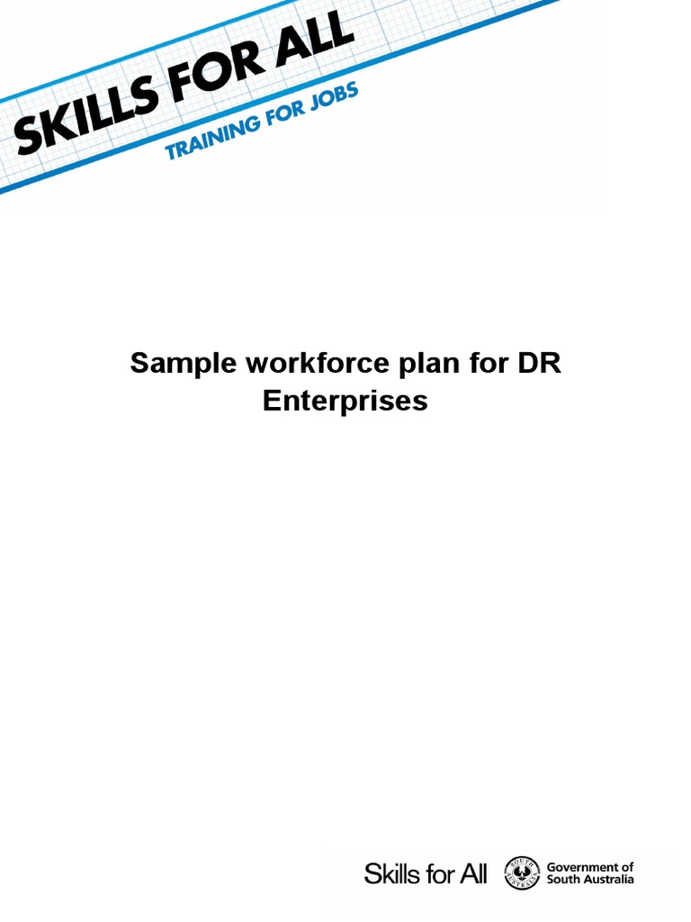 DR Enterprises Workforce Planning Guide | PDF | Competence (Human ...