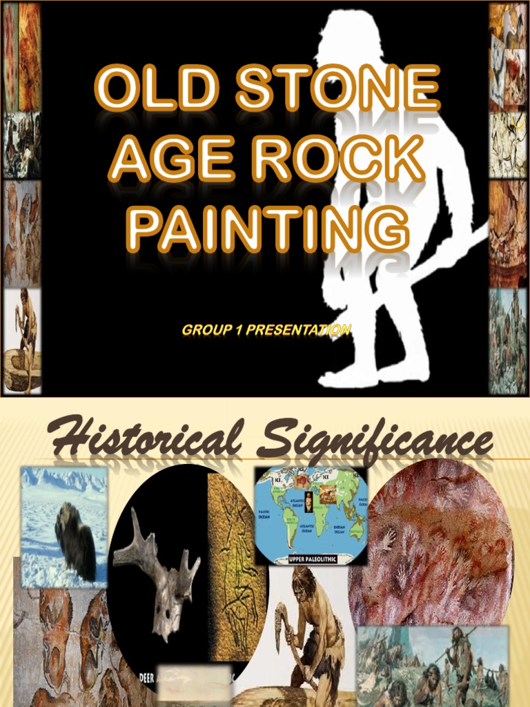 Old Stone Age Rock Painting | Stone Age | Paleolithic