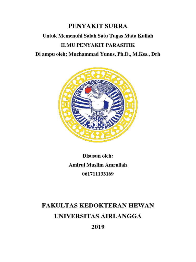 Penyakit Surra pada Ternak dan Kuda | PDF