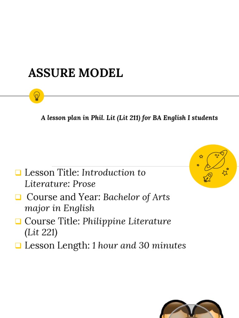 Lesson Plan Assure Model | PDF | Lesson Plan | Learning Styles