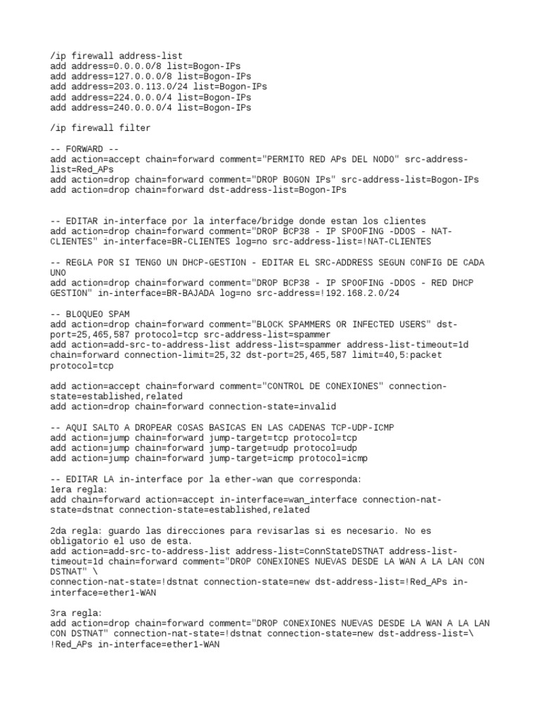 Firewall Mikrotik Pdf Network Layer Protocols Network Protocols 0964