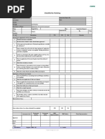Ceiling Works Inspection Checklist | PDF