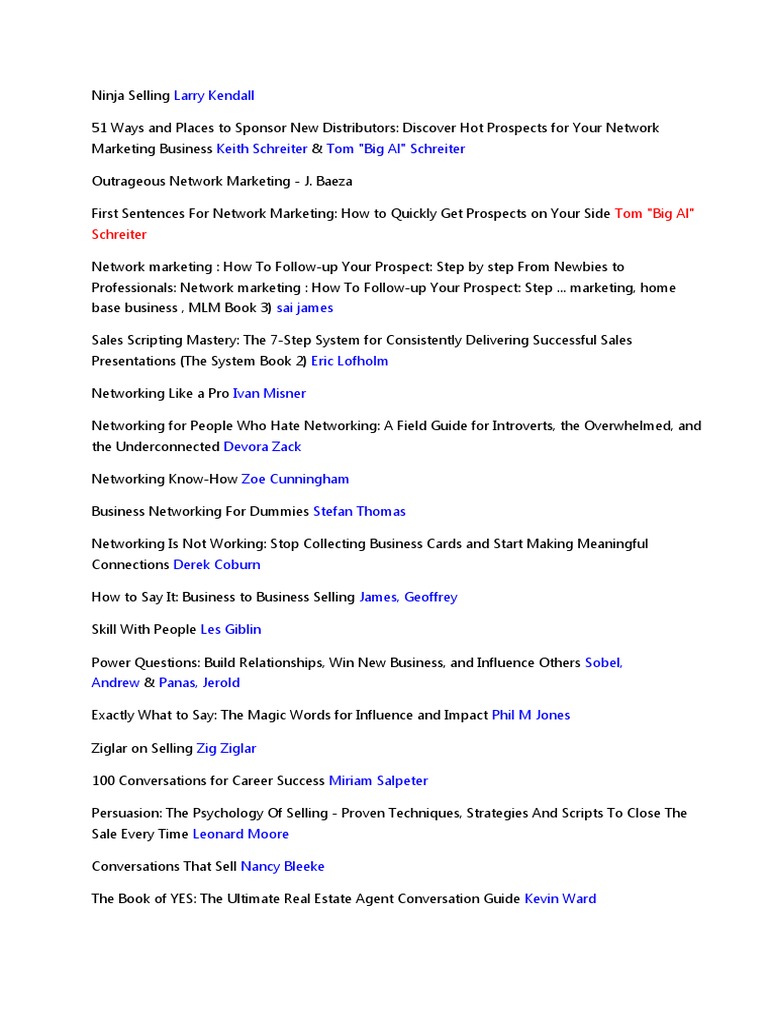 Ninja Selling Larry Kendall 2015 | PDF | Multi Level Marketing | Sales