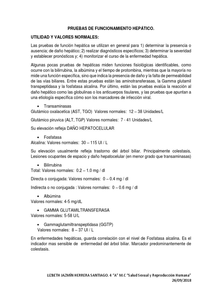 Valores Normales TPT TP INR | PDF | Coagulación | Fluidos corporales