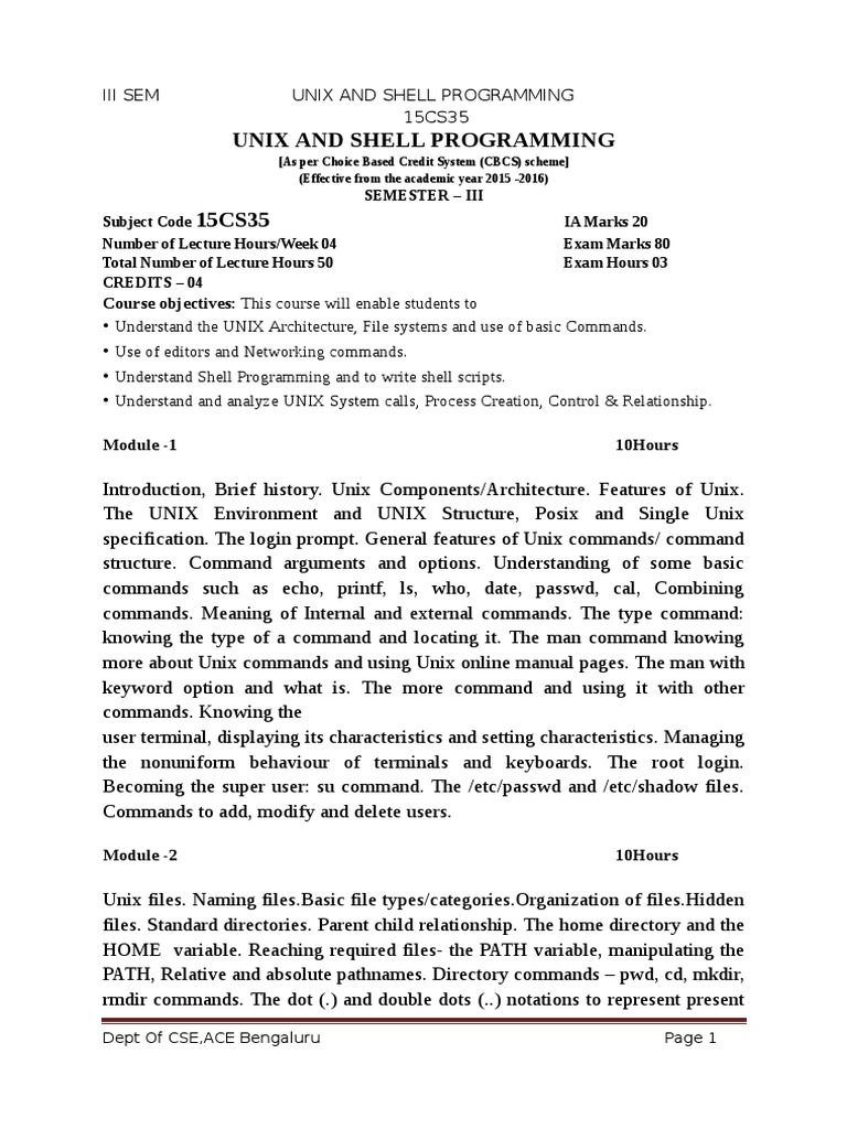 Unix | PDF | Unix | Command Line Interface