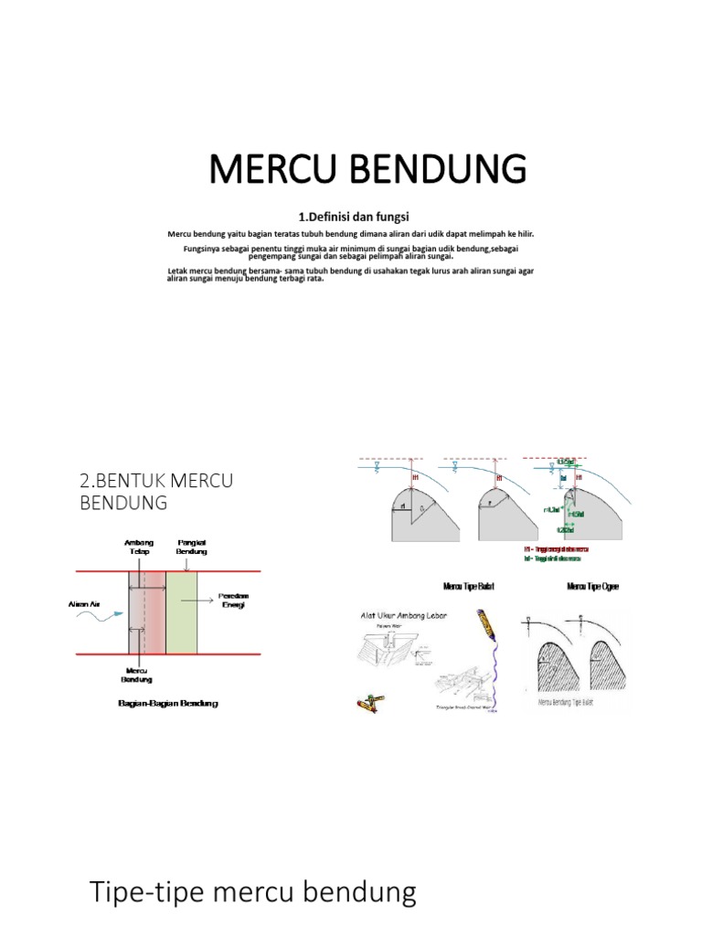 Mercu Bendung | PDF