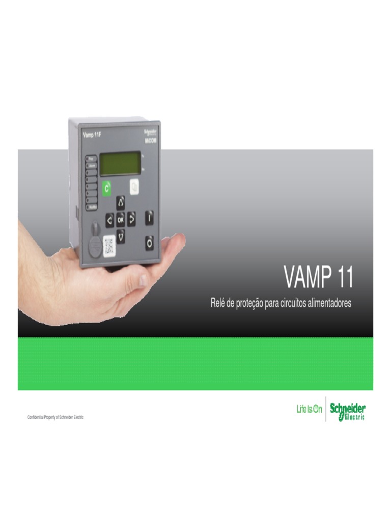 Apresentação Relé de Proteção - VAMP11F PDF | PDF | Relé | Bens ...