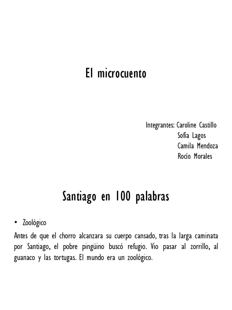 El Microcuento | PDF | Ocio