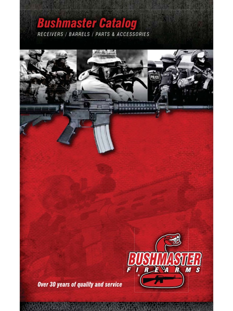 Bushmaster Parts & Accessories Catalog | PDF | Gun Barrel | Military ...