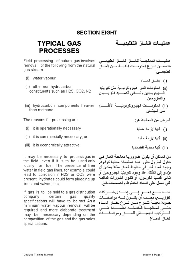 Fundamentals of Gas Processing | PDF