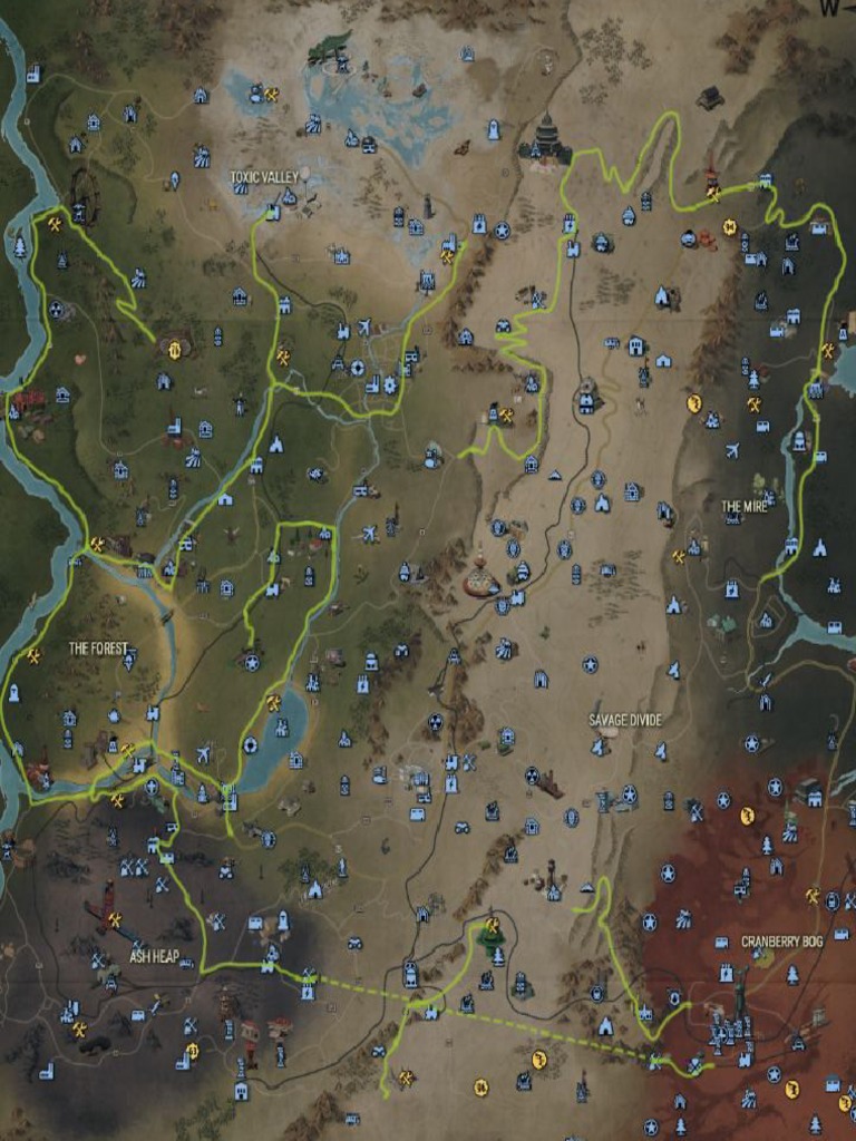 Fallout 76 Super Mutant Graham's Trade Route | PDF