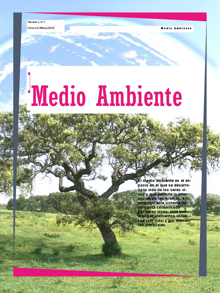Revista de Medio Ambiente | PDF | Movimiento conservacionista | Habitat