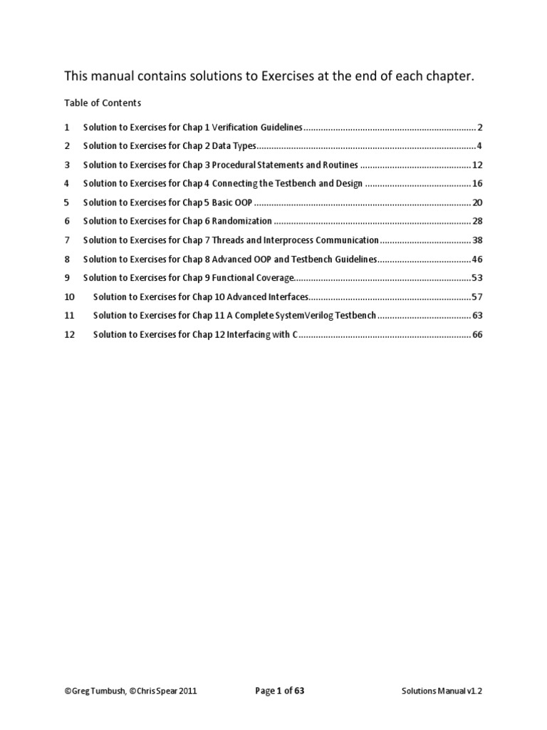 Springer SV Solutions Manual | PDF | Subroutine | Areas Of Computer Science