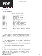Opcode Sheet For 8085 Microprocessor With Description | PDF | Chess ...