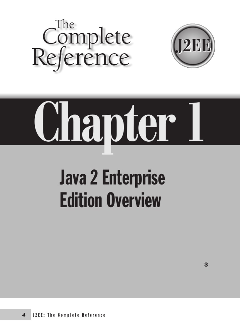 J2EE Complete Reference - Ch01 | PDF | Java Virtual Machine | Computer Programming