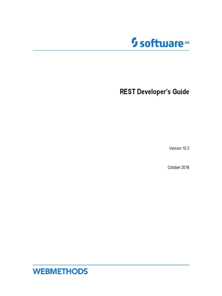 10-3 Rest Developers Guide | PDF | Representational State Transfer ...