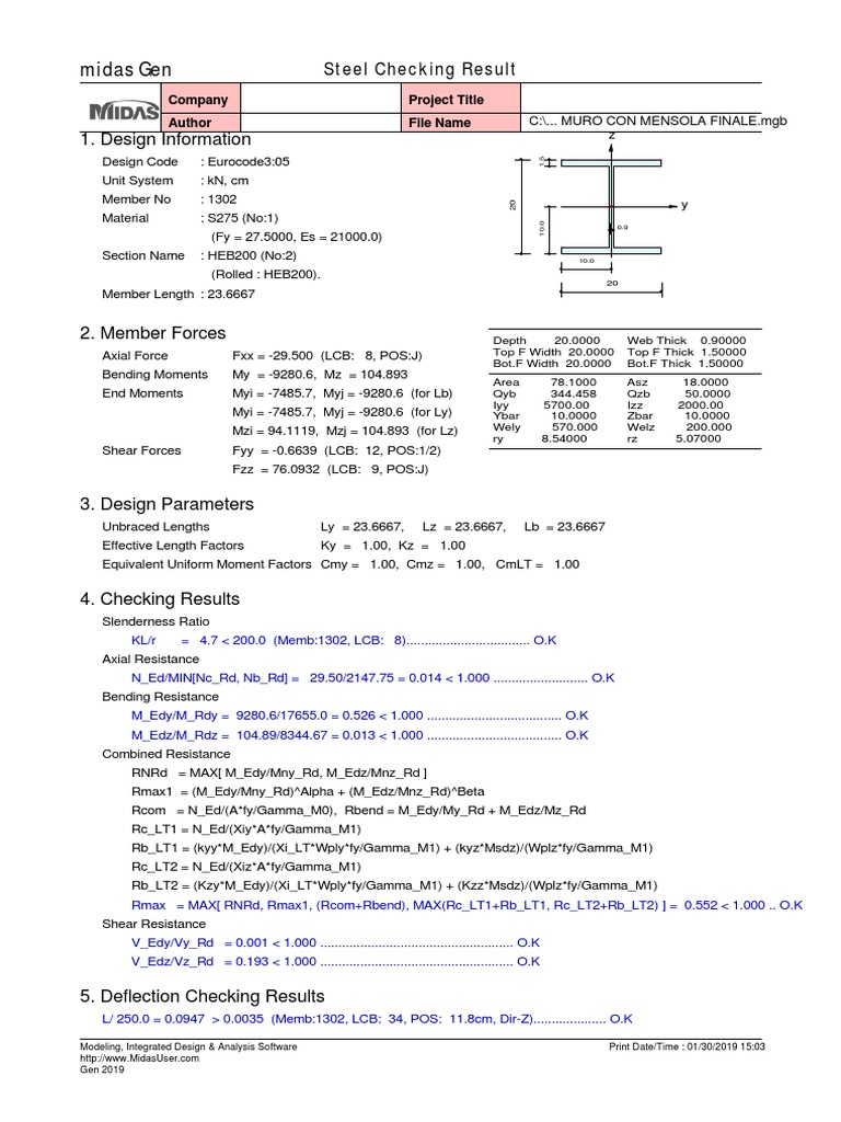 HEB200 | PDF | Mechanical Engineering | Building Engineering