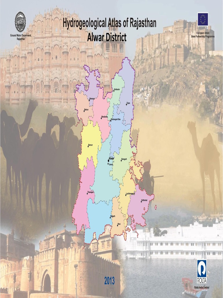 Districtwise Atlas - Alwar | PDF | Aquifer | Sand