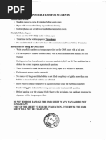 150 Questions OMR Sheet | PDF | Writing Implements | Stationery