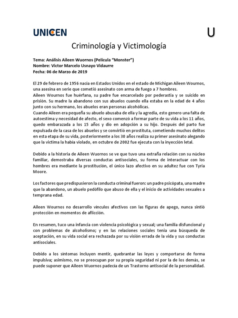 Aileen Wuornos | PDF