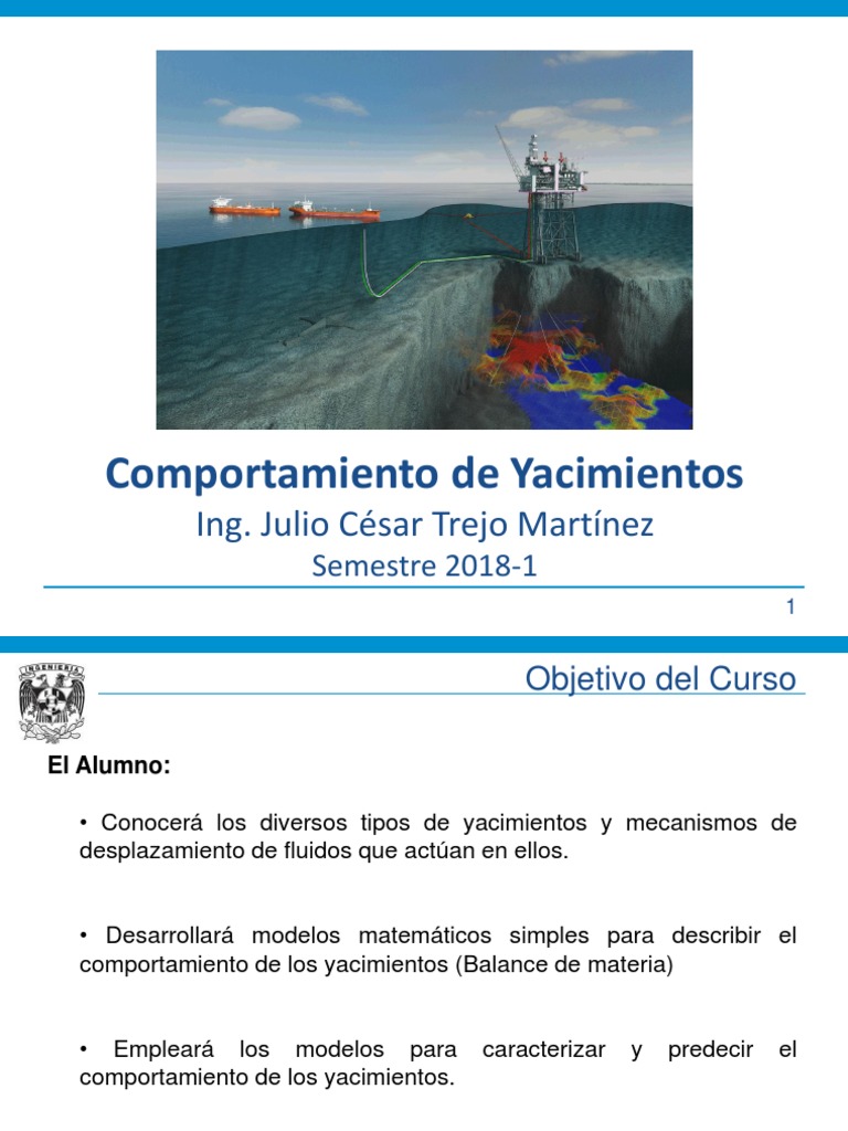Comportamiento de Yacimientos | PDF | Depósito de petróleo | Permeabilidad (Ciencias de la Tierra)