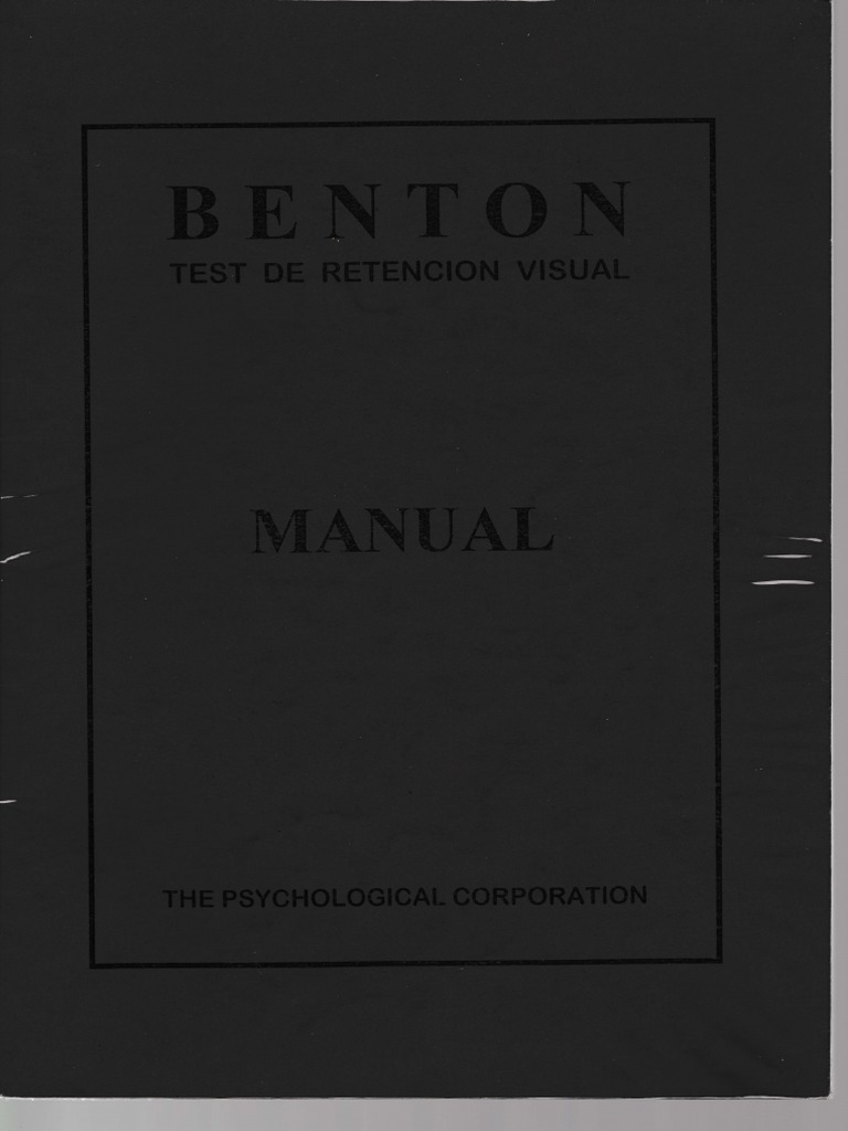 Benton - Manual PDF | PDF