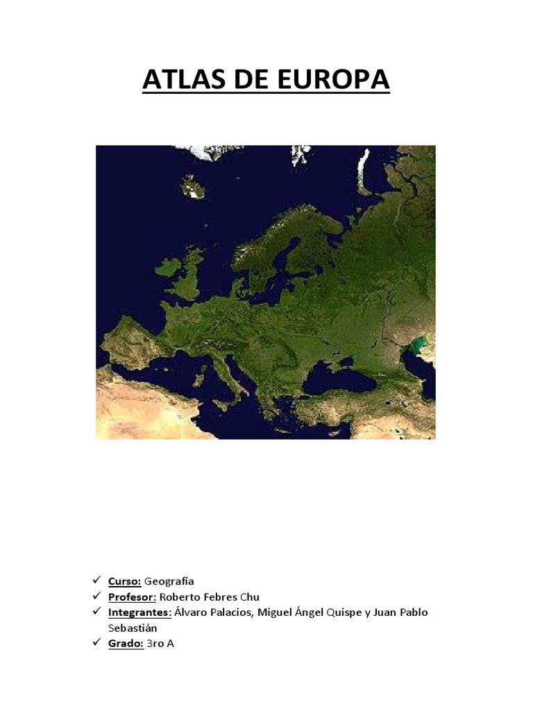 Atlas de Europa | PDF | Viajes por Europa | Clima