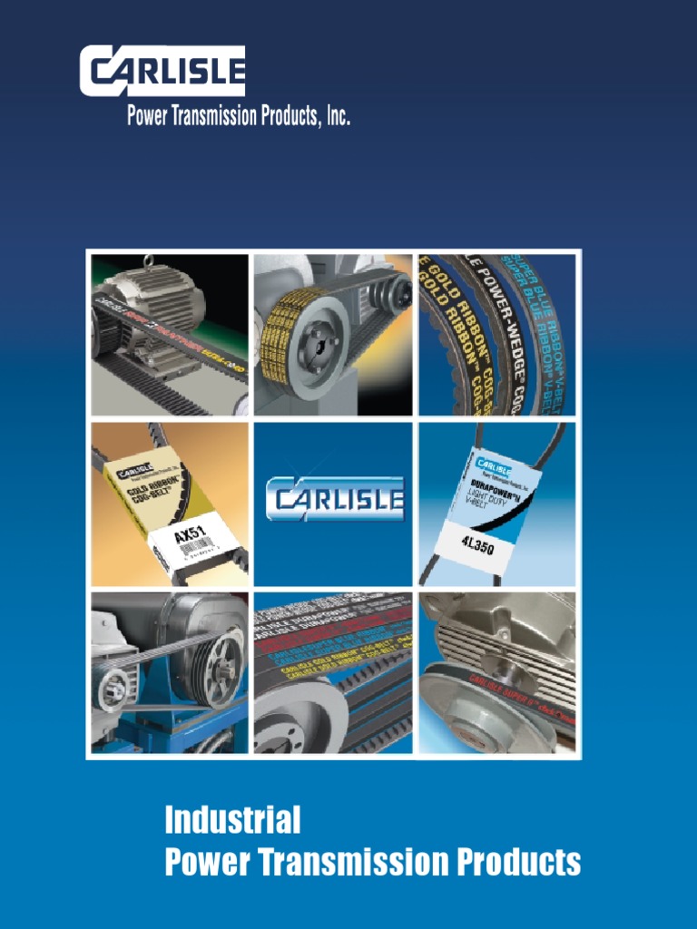 CARLISLE Catálogo Correas PDF | Download Free PDF | Belt (Mechanical ...