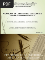 Normas y Reglas de La Unidad Quirúrgica | PDF | Enfermería | Teatro ...