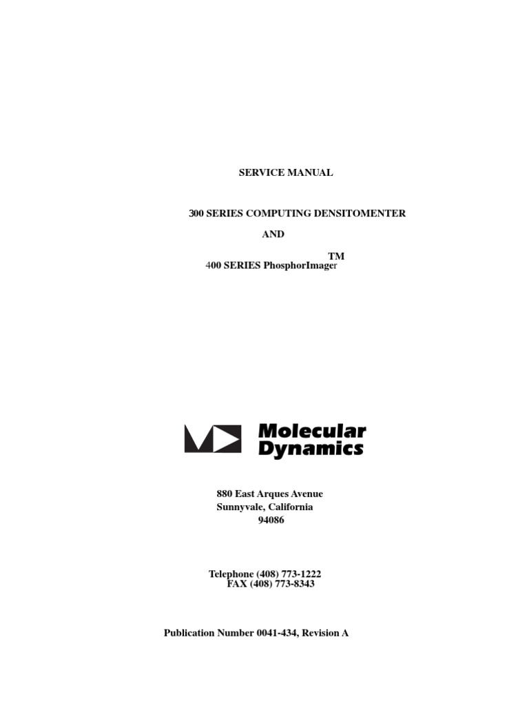 400&300 Service Manual | PDF | Computing | Computing And Information ...