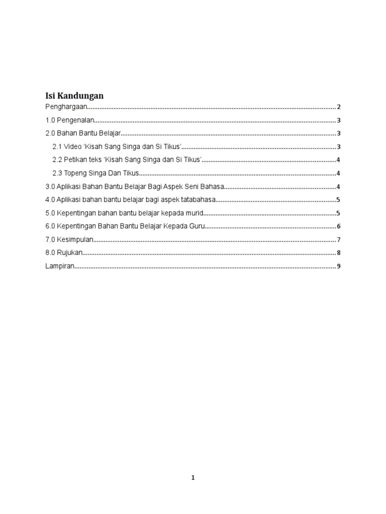 Refleksi Seni Bahasa | PDF | Karier & Perkembangan