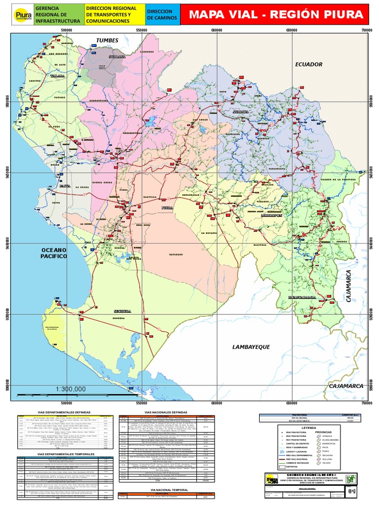 Mapa Vial Regional V3 PDF | PDF