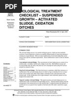 Checklist STP | PDF | Clean Water Act | Scada