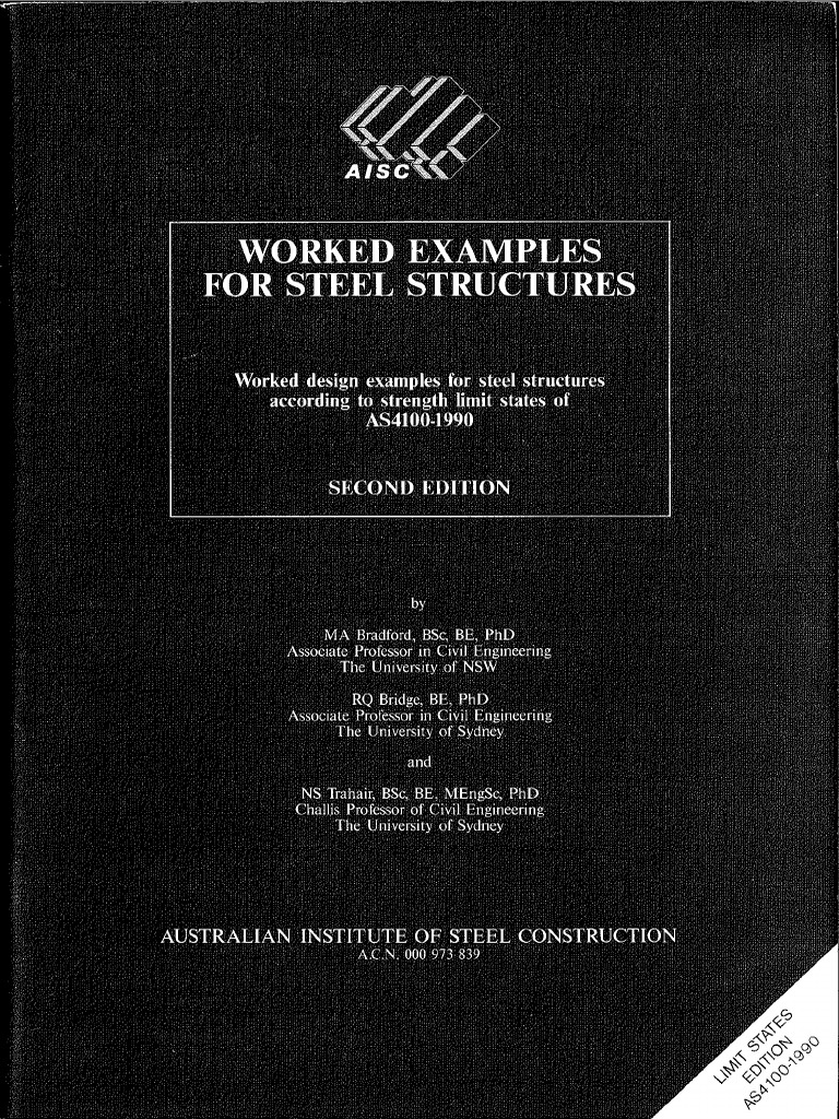 AISC Worked Examples For Steel Structures | PDF