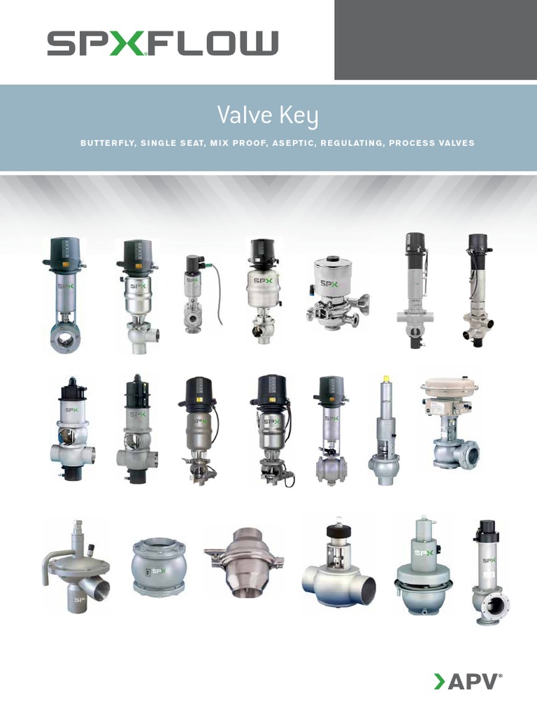 APV Valves Key 8047 GB | Download Free PDF | Valve | Chemical Engineering
