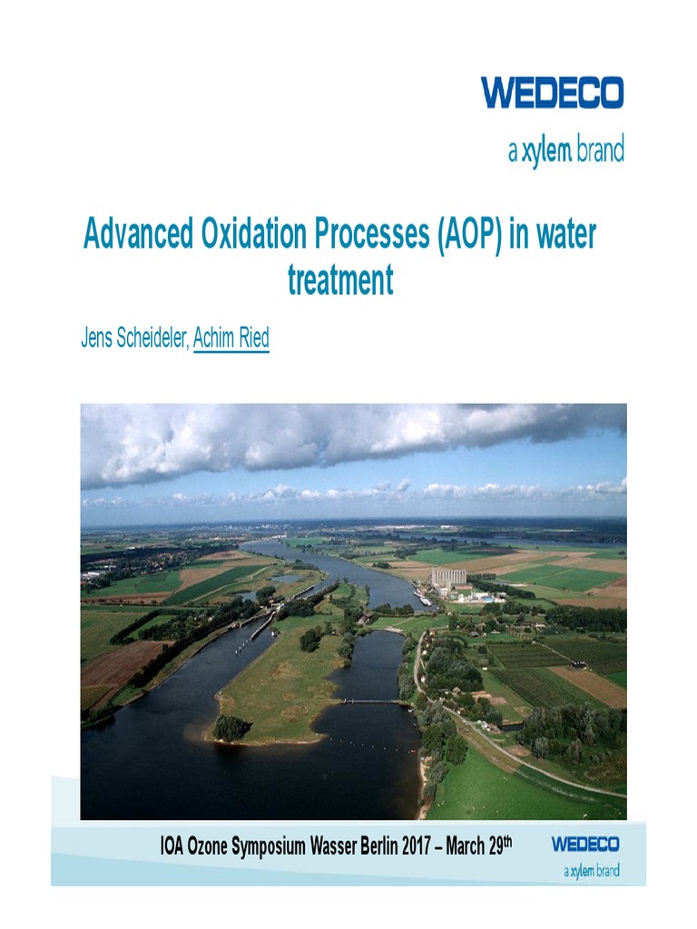 Advanced Oxidation Processes (AOP) in Water Treatment | PDF | Reclaimed ...