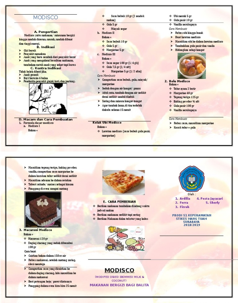 Leaflet Modisco | PDF