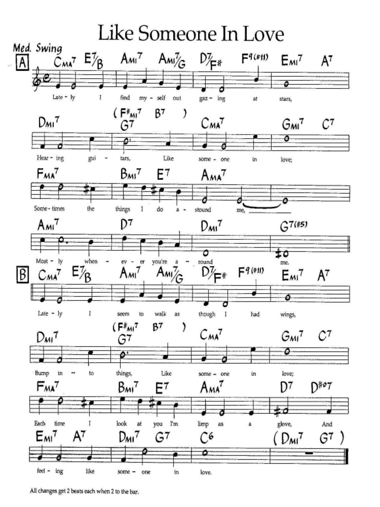 Like Someone in Love | PDF