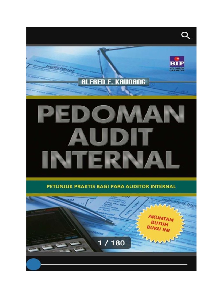 0.pedoman Audit Internal - Alfred Kaunang PDF | PDF
