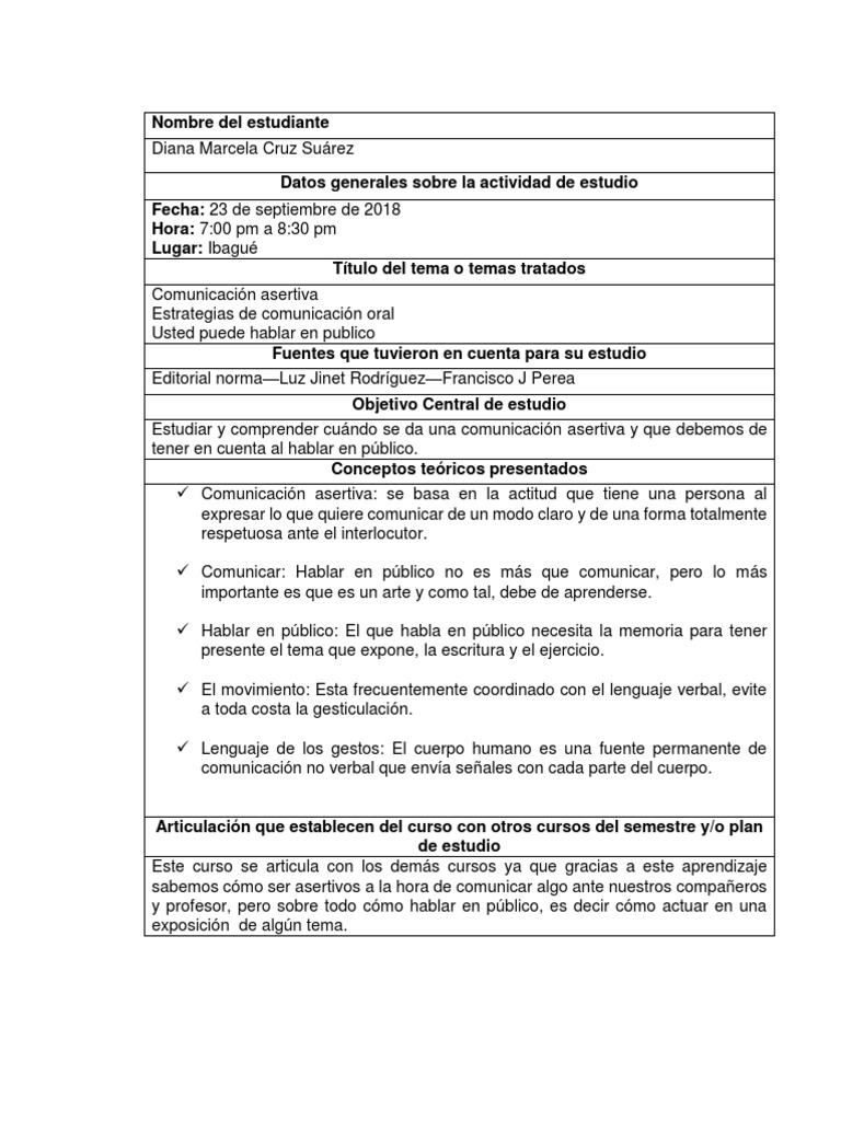 Como Hacer Un Rae (Formato) | PDF