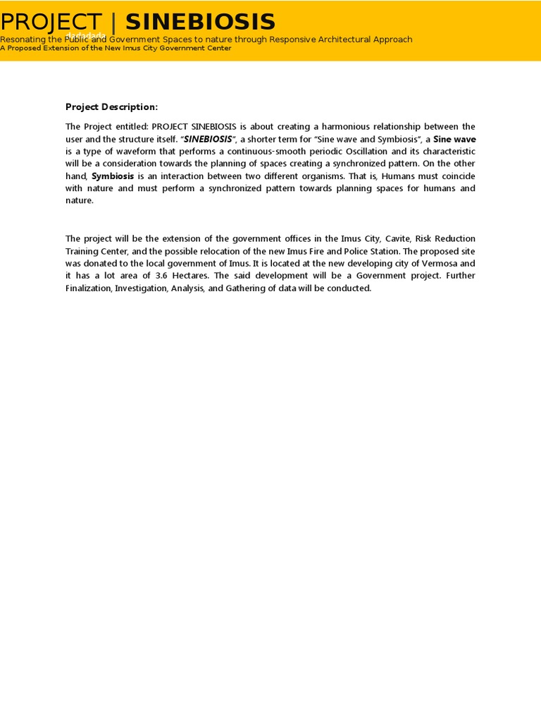 Project Description | PDF