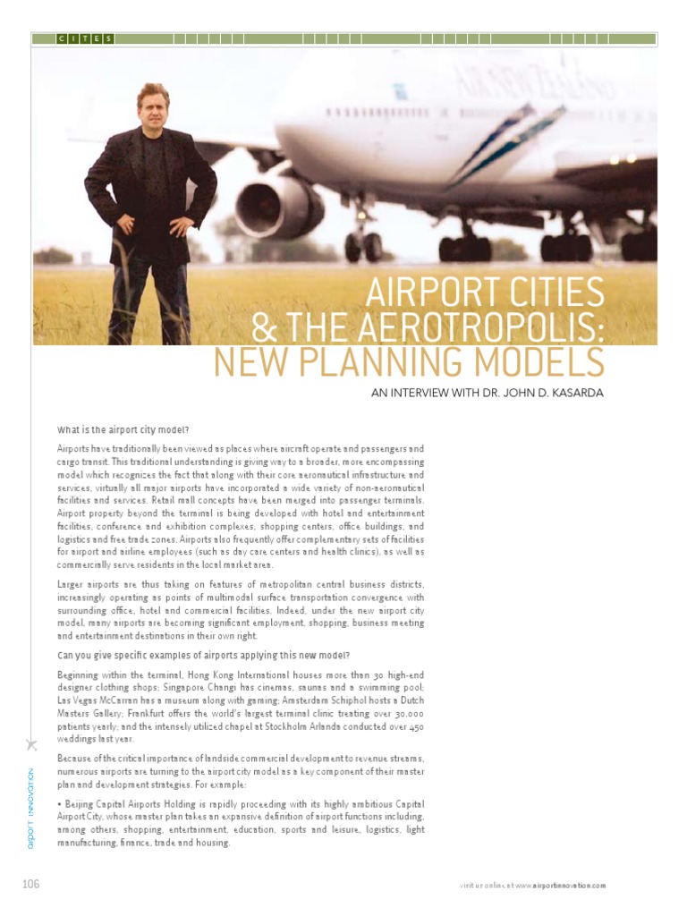 Airport Cities & The Aerotropolis:: New Planning Models | PDF | Airport ...