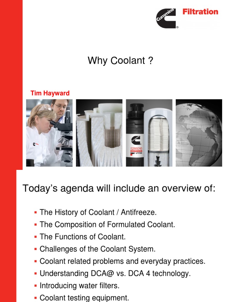 Understanding Coolant Functions and History | PDF | Internal Combustion ...