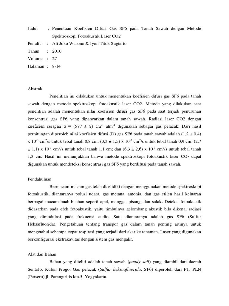Contoh Review Jurnal | PDF