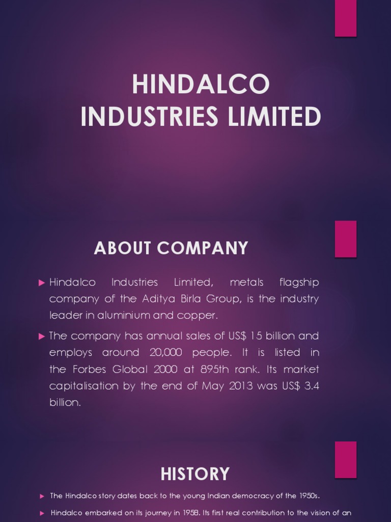 Hindalco Industries Limited | Download Free PDF | Companies | Business