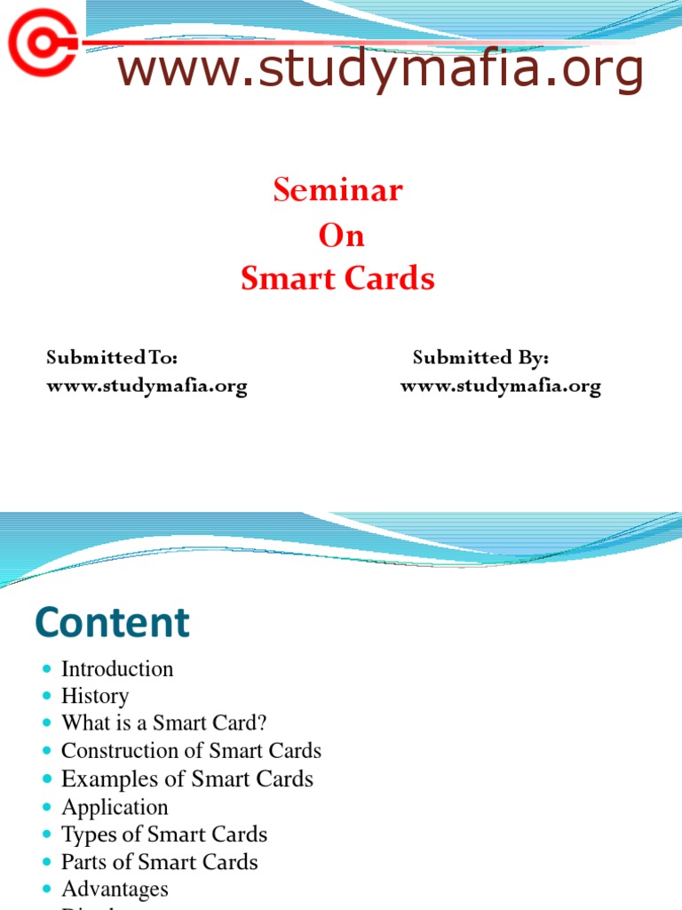 Smart Card | Download Free PDF | Smart Card | Identity Document